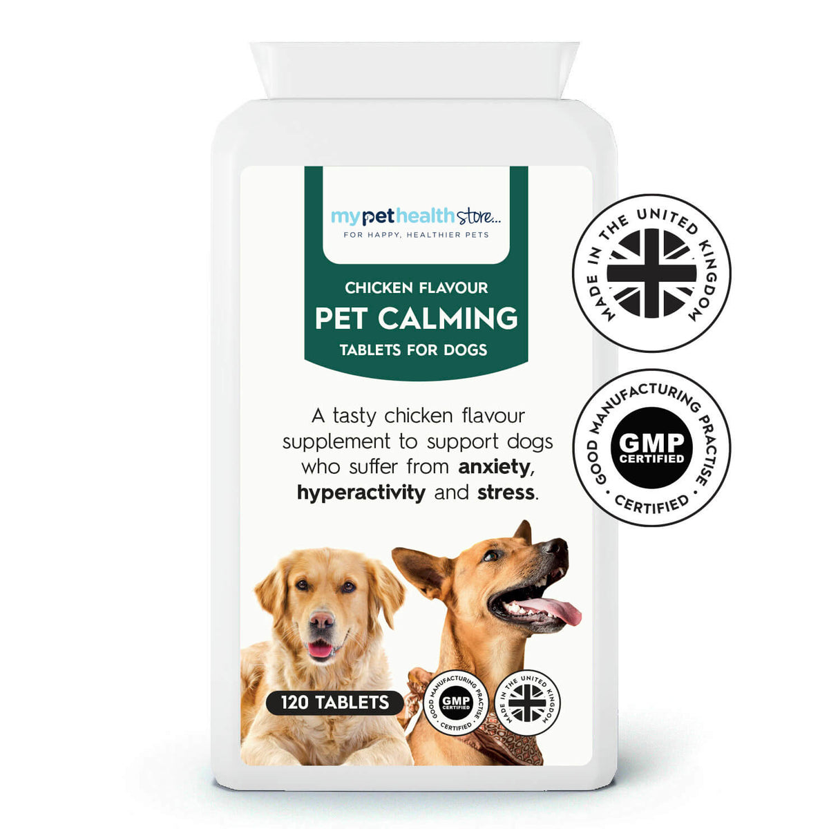 Pet Calming Tablets (for dogs) – Barking Bags